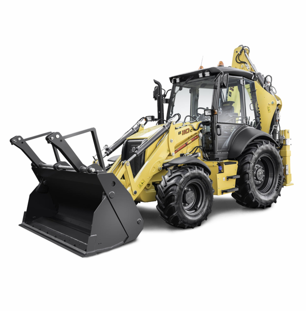 NEW HOLLAND TLB B90B - LB115 – Cabglass