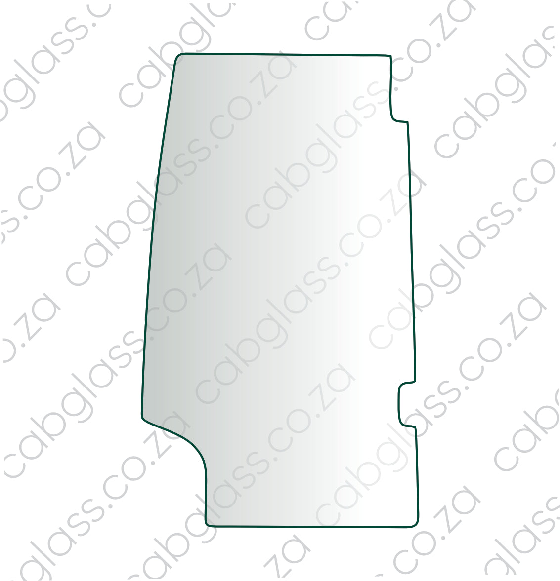 DOOR LH (solid) | JCB FEL 413S - 456 E HT / ZX WHEEL LOADER – Cabglass