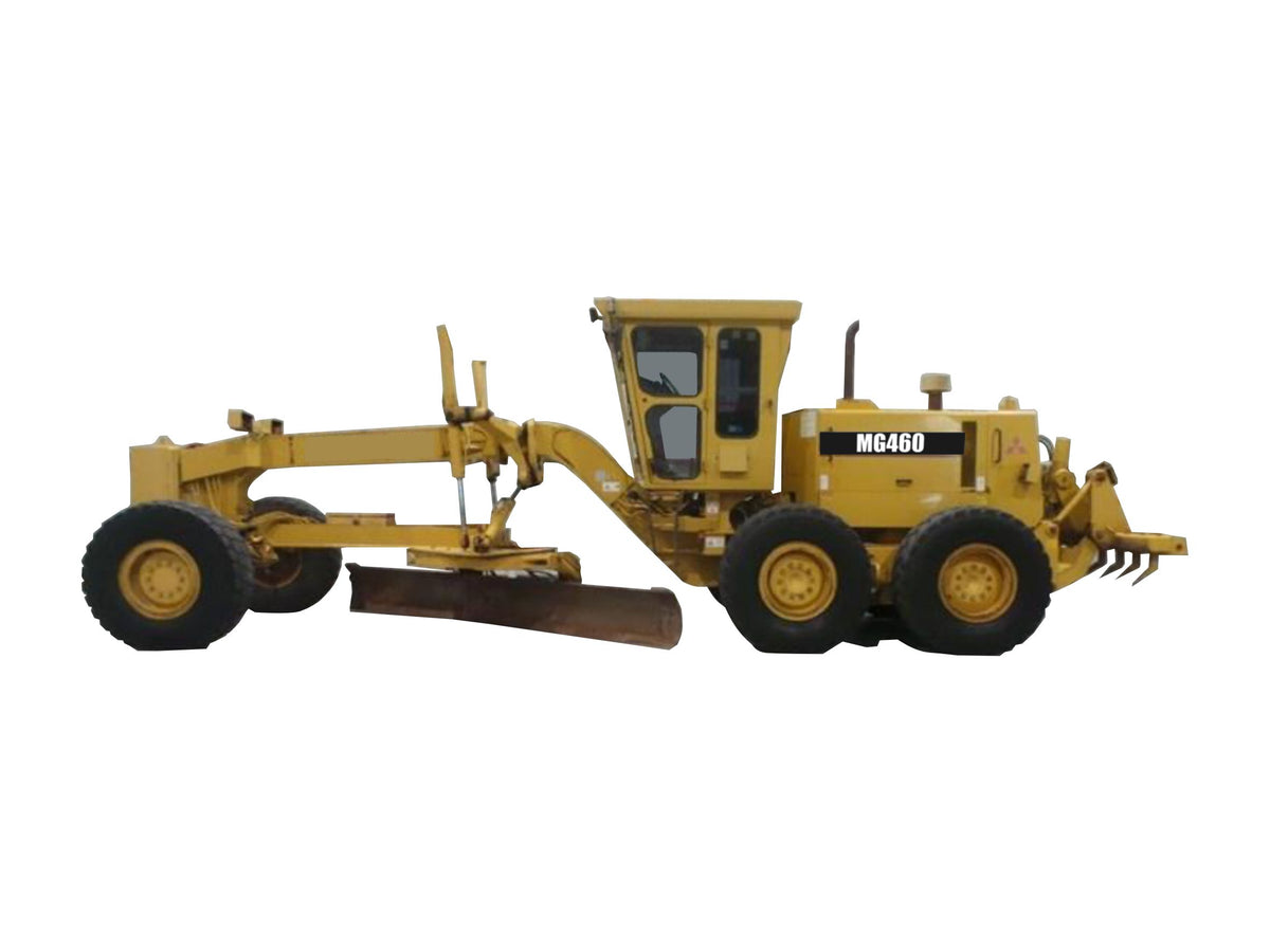 FRONT UPPER (6mm grey) | MITSUBISHI GRADER MG460 – Cabglass