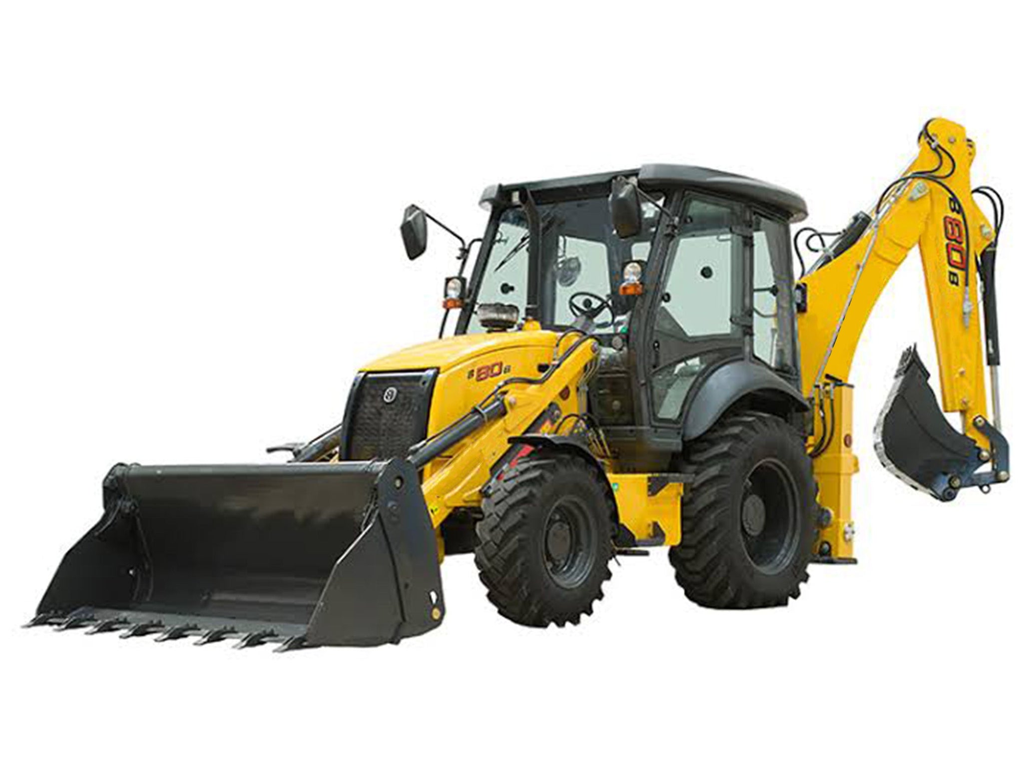 Windscreen (Toughened) | New Holland TLB B80B – Cabglass