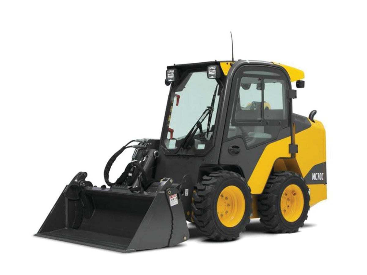 DOOR LH (SOLID) | VOLVO SKID MC60C - MC(T)135C – Cabglass