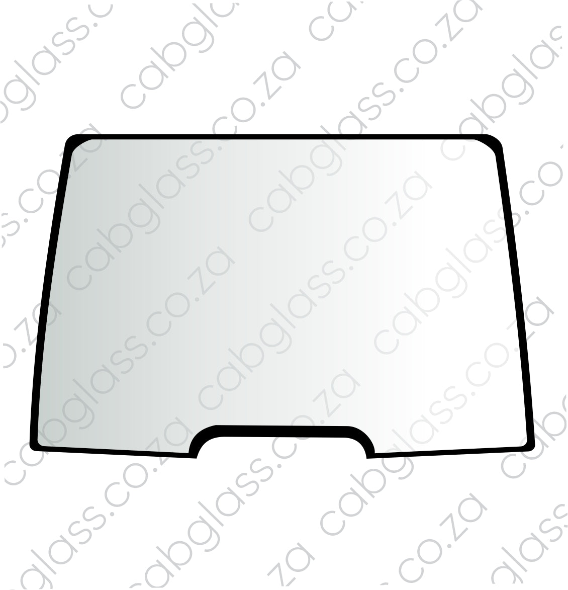 Windscreen | Case TLB 570T - 570ST – Cabglass