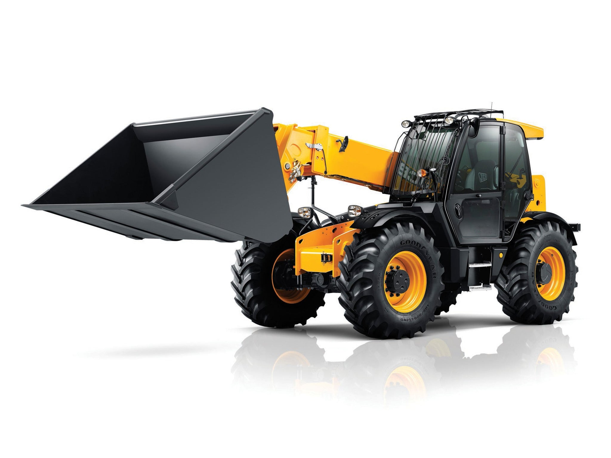 FRONT (TOUGHENED) | JCB TELEHANDLER SERIES 2 – Cabglass